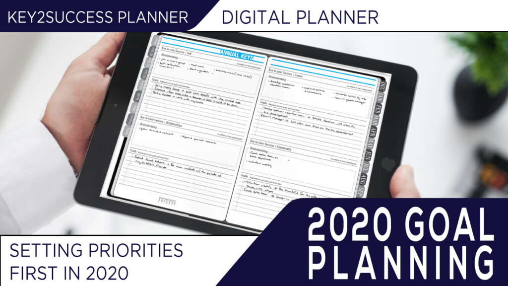 Setting Annual Goals with Key2Success Planner