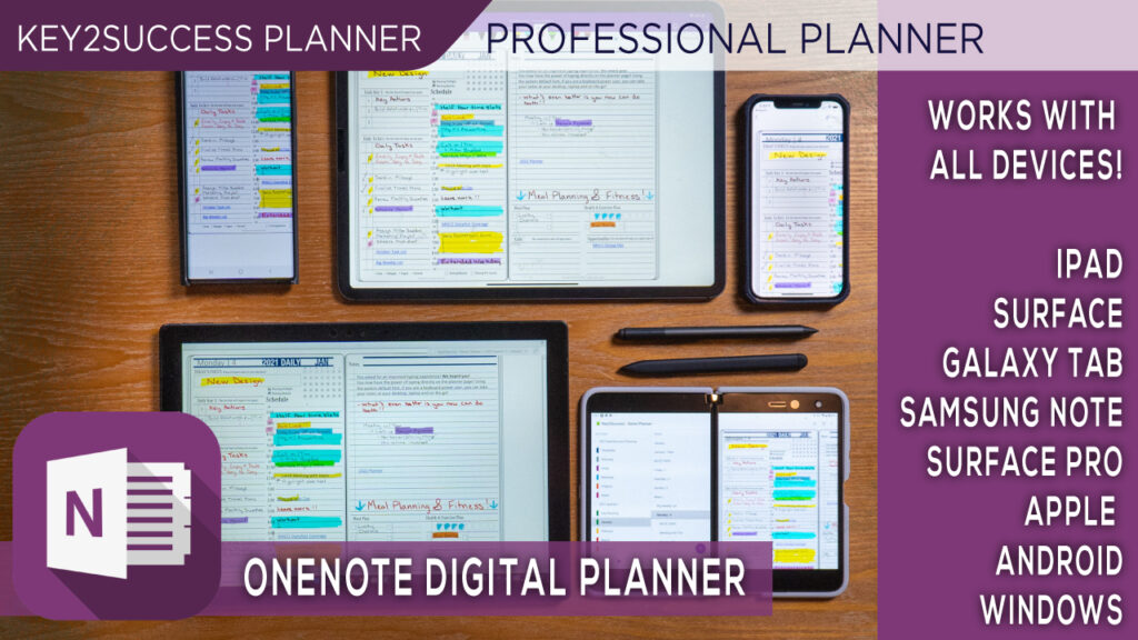 Devices You Can Use for OneNote Digital Planning