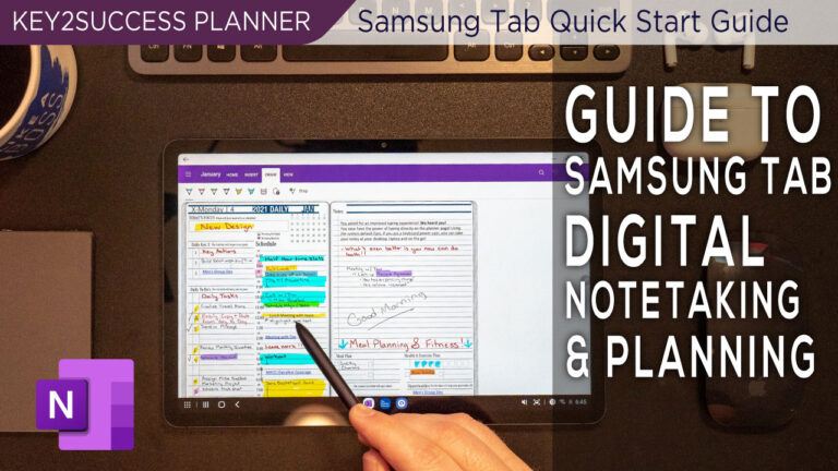 How To Use Samsung Tab for Digital Note-Taking In OneNote