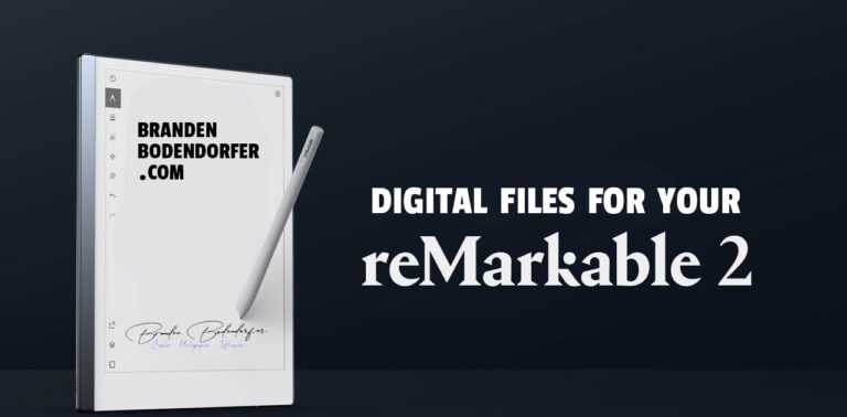 Products You Can Use on Your ReMarkable 2