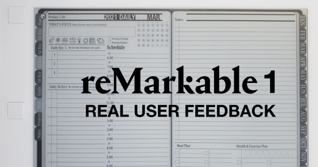 2026 reMarkable Planner: Digital Planning Review