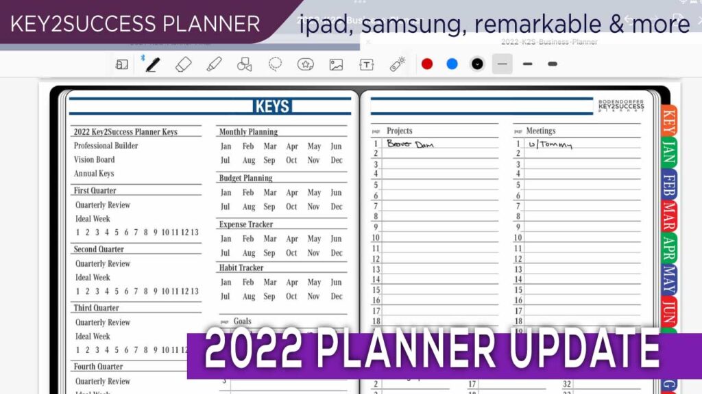2026 Digital Planner by Key2Success: Plan Ahead for Success