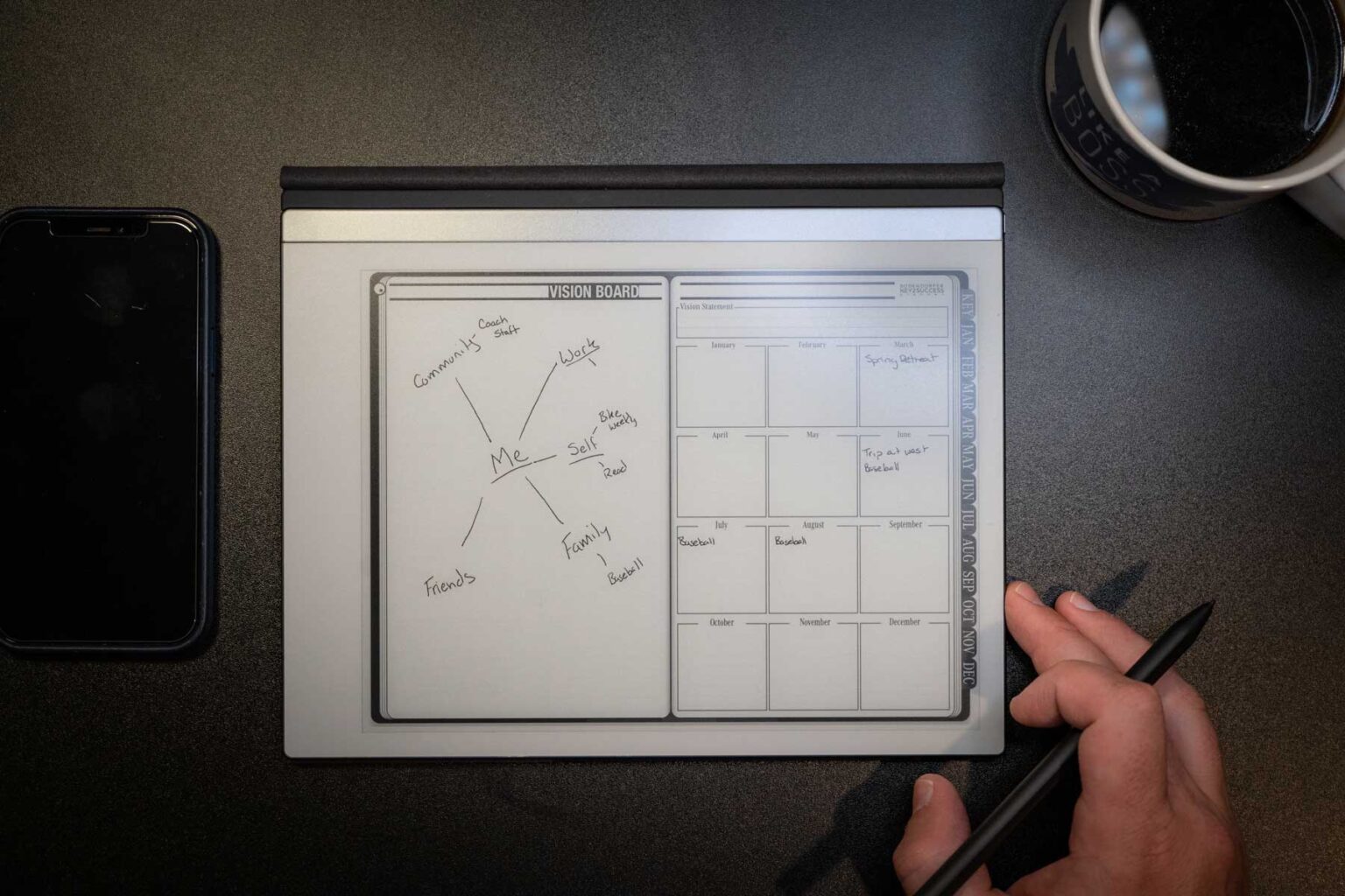 Amazon Scribe Digital Planners - Kindle Agenda and Diary