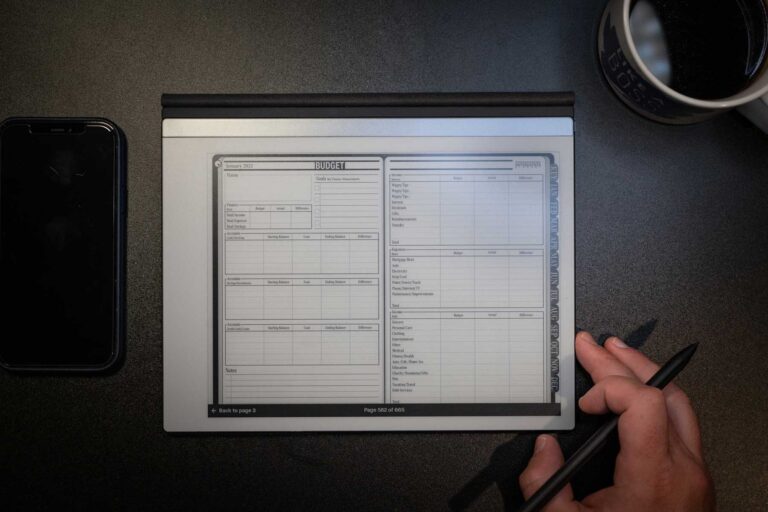 2022 Business Executive Digital Planner for ReMarkable