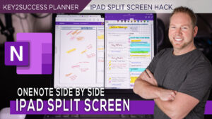 OneNote iPad Side By Side View
