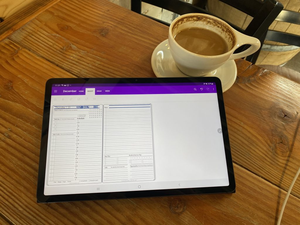 How to Get Started with Digital Planning on the Samsung Tablet