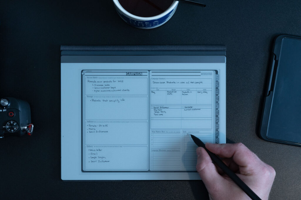 2022 Digital Content Planner for ReMarkable and SuperNote