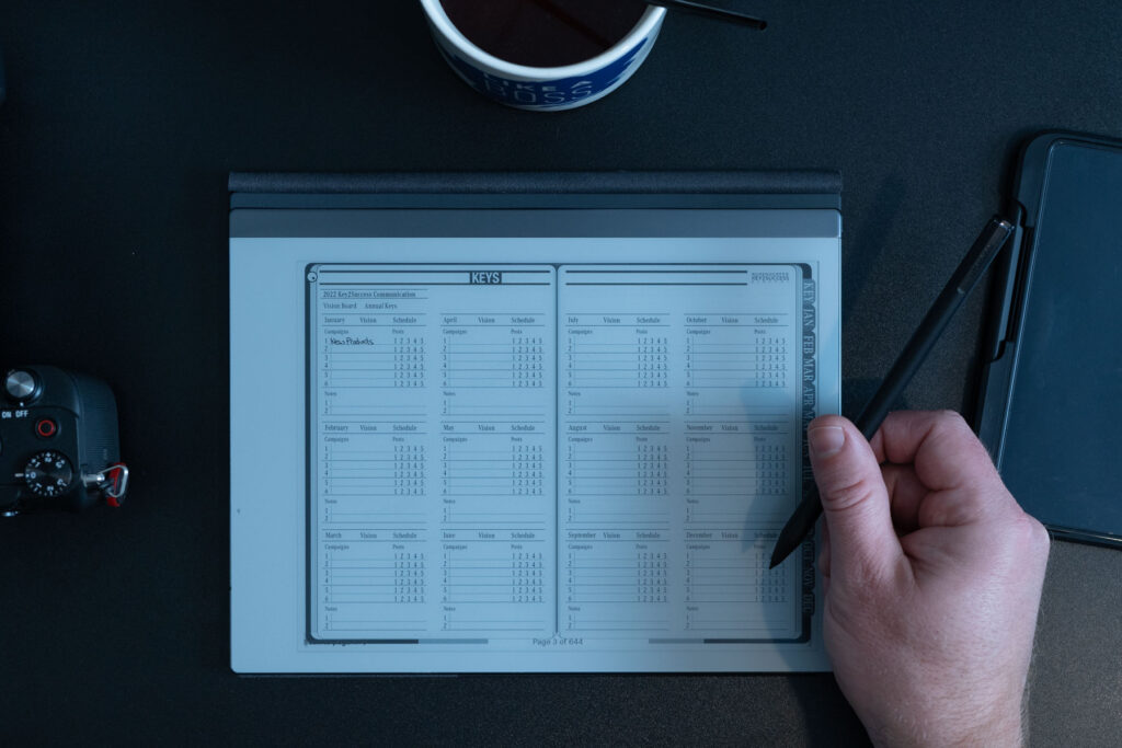 2022 Digital Content Planner for ReMarkable and SuperNote