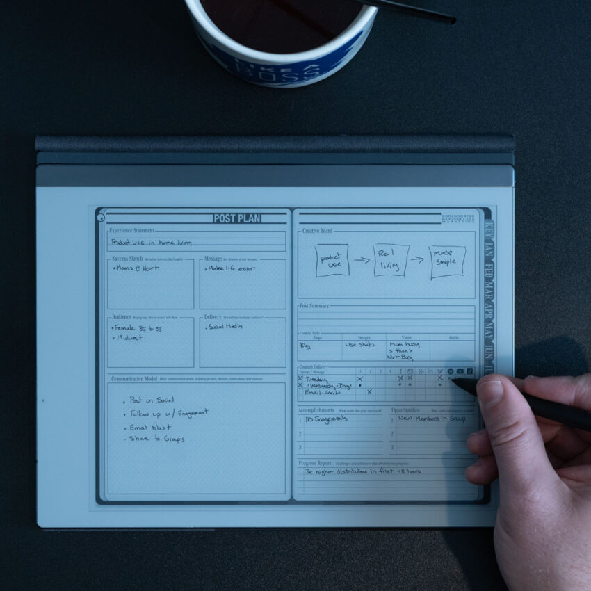 2026 Digital Planner: Key2Success for ReMarkable & SuperNote