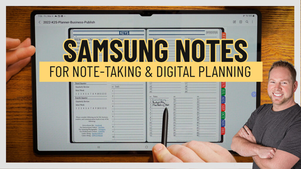 How To Use Samsung Tab for Digital Note-Taking In OneNote