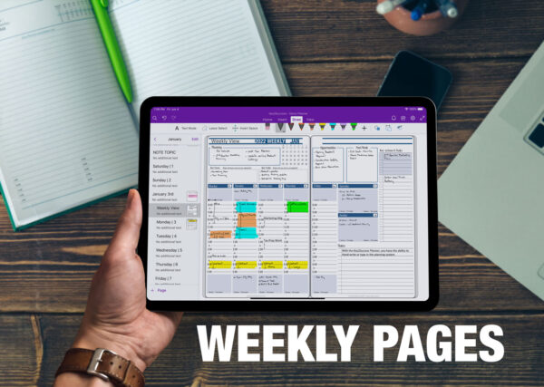 Digital Planner For OneNote - Branden Bodendorfer - Key2Success