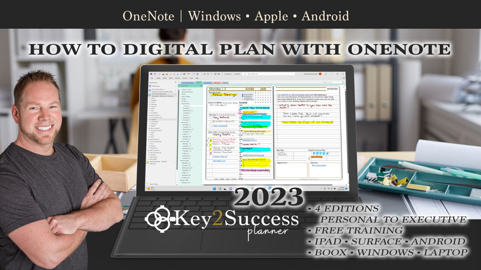 Key2Success OneNote Planner: Start Planning Now (2026)