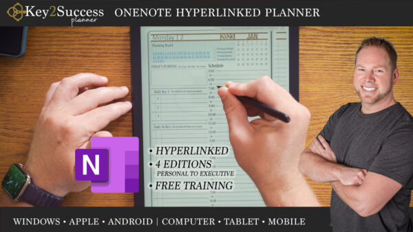 2026 Key2Success Planner: OneNote Hyperlinks