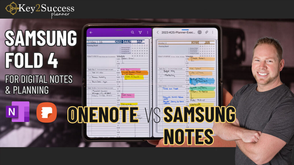Samsung Z Fold 4 Review for Note-Taking and Digital Planning
