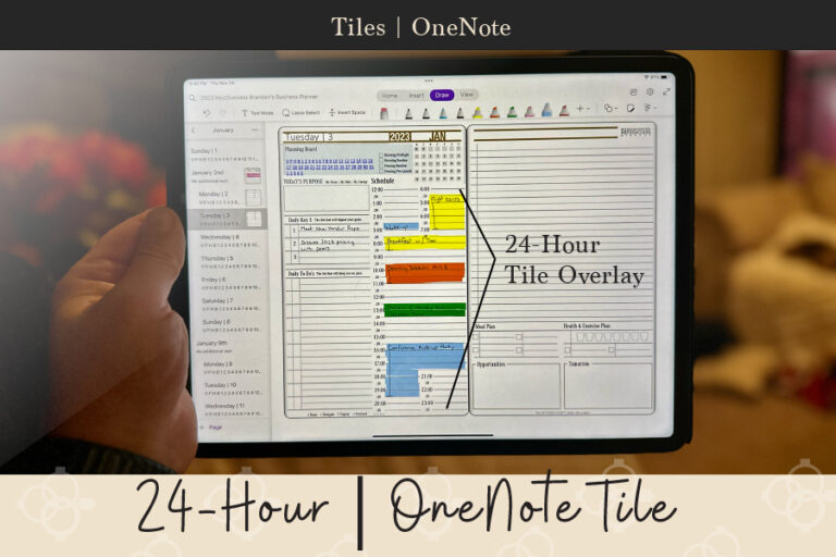 OneNote & PDF App - 24 Hour Tile