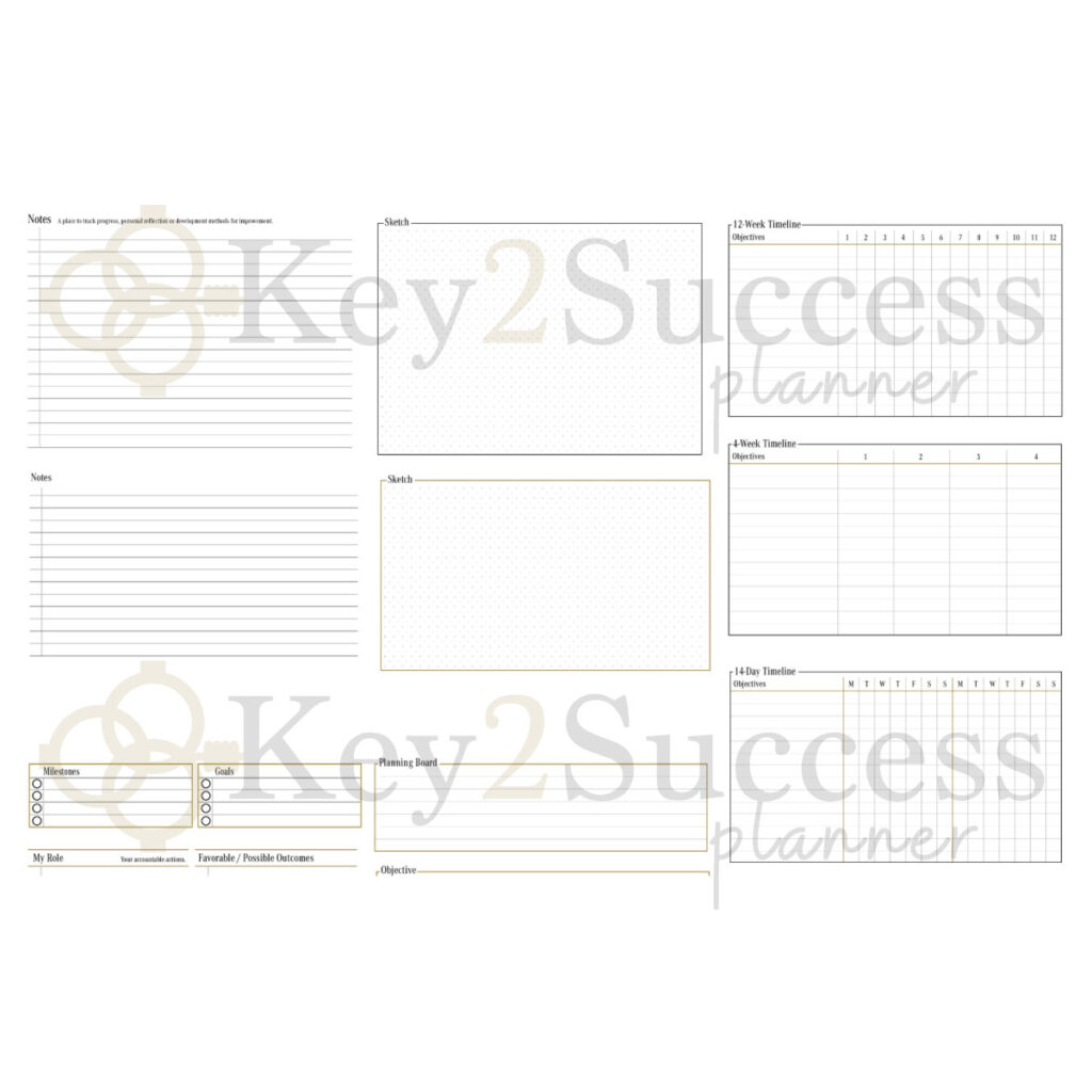 Key2Success 2026 Planner Tiles: Your Digital Planner