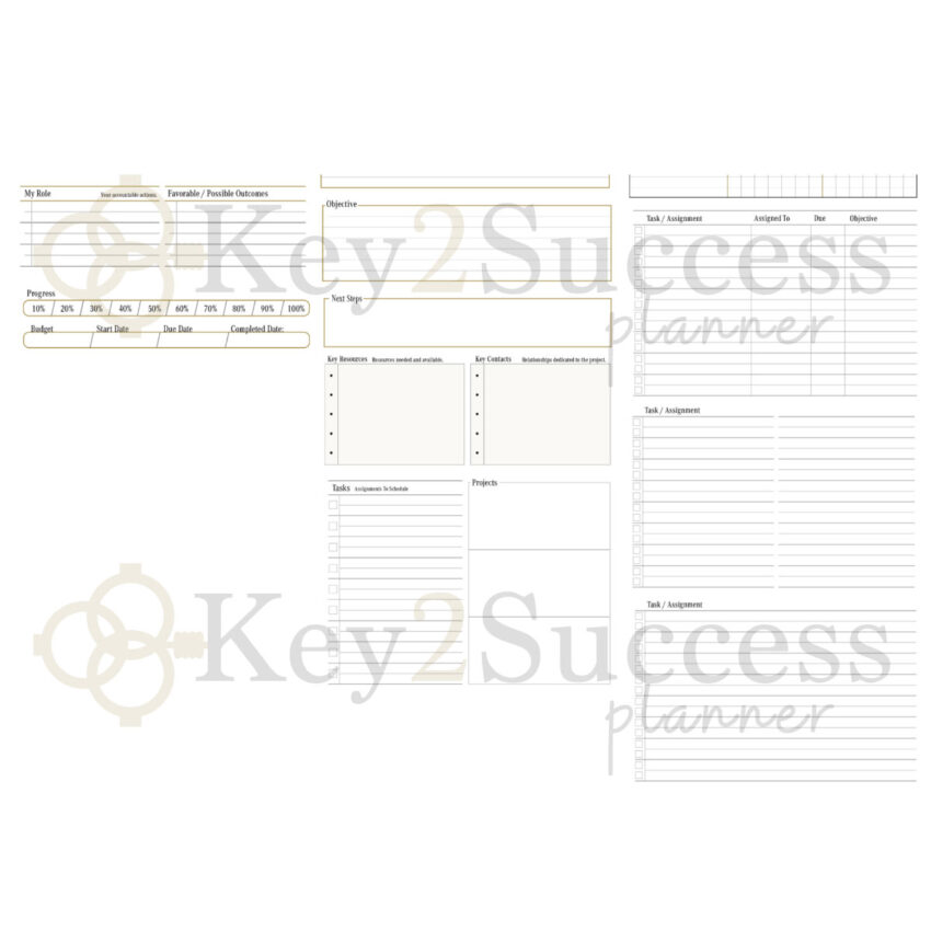 Tile Planning Pack: Digital Planner Tiles for Productivity