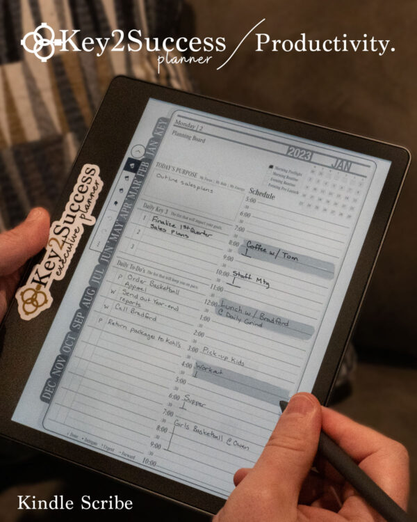 Amazon Scribe Digital Planners - Kindle Agenda and Diary