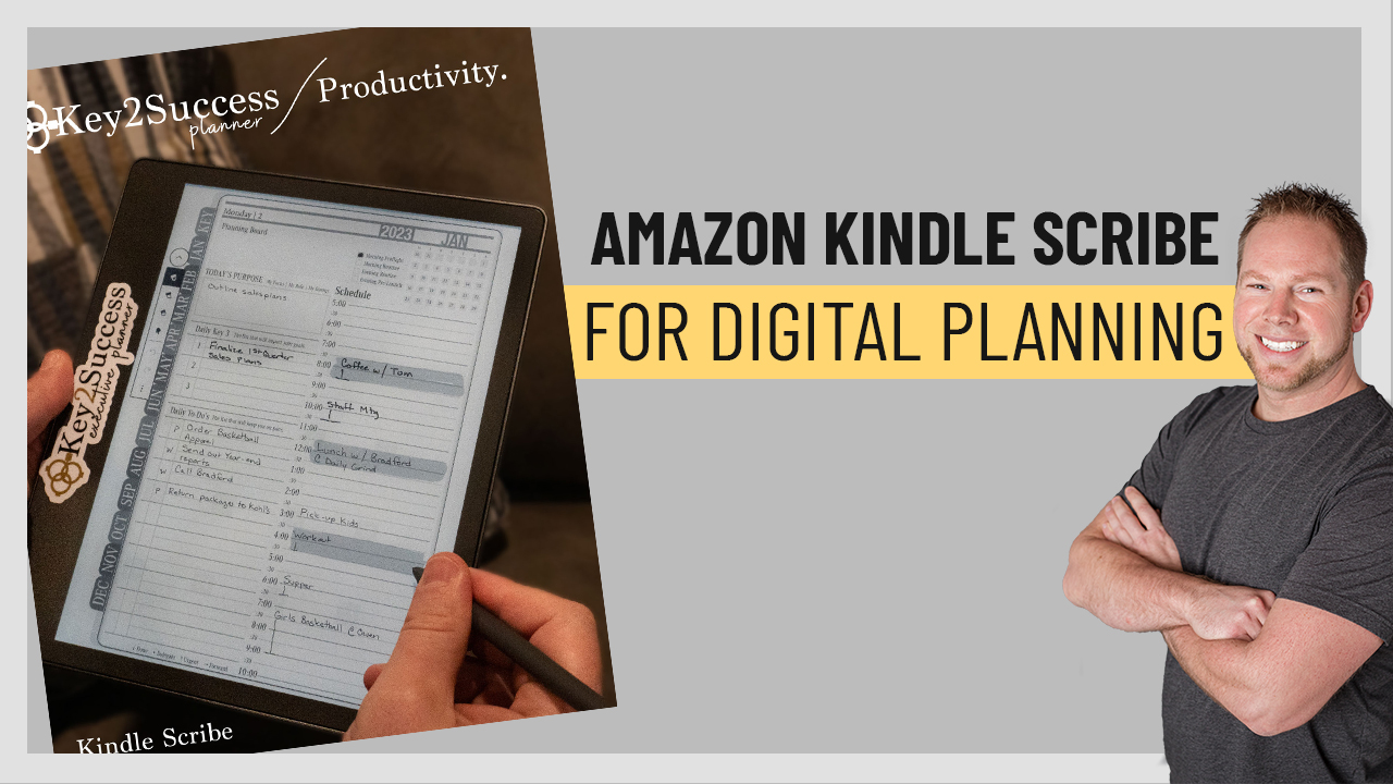 Review of the Amazon Kindle Scribe for Digital Planning