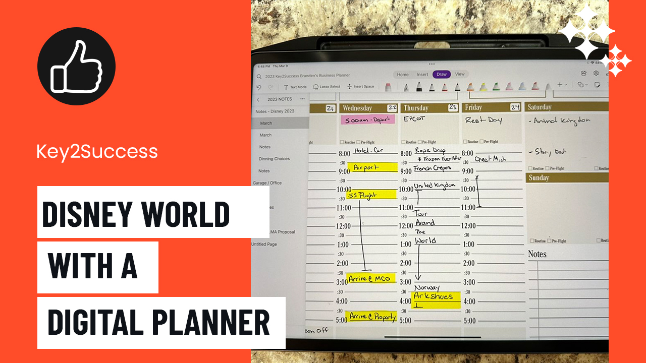Step-by-Step Guide: How to Use the Key2Success Digital Planner to Plan ...