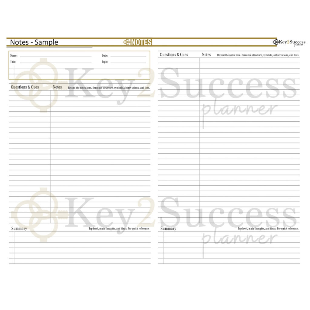 Tile - Cornell Notes Method