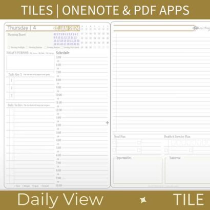 Key2Success Planner Tiles: Enhance Your Digital Planner