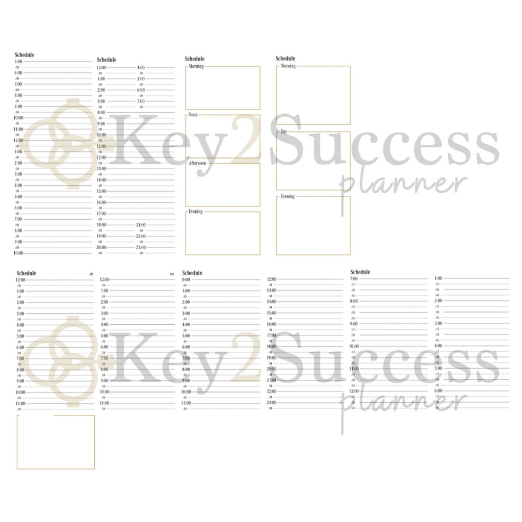 Key2Success 2026 Planner Tiles: Your Digital Planner