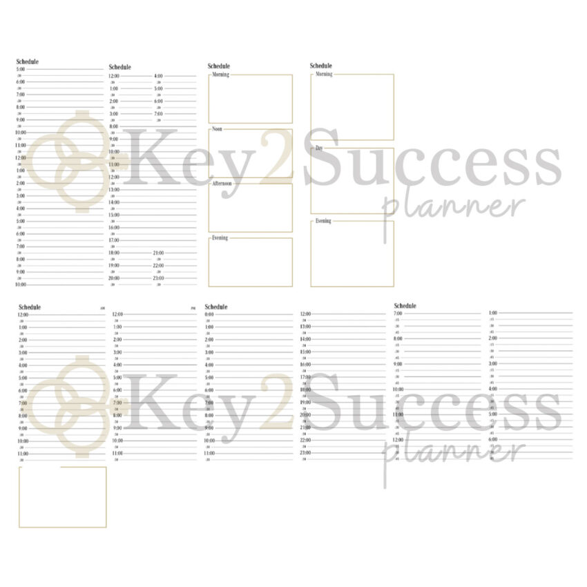 Key2Success Planner Tiles: Enhance Your Digital Planner