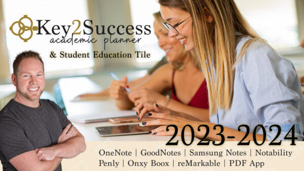 GoodNotes Academic Digital Planner for 2023-2024 School Year