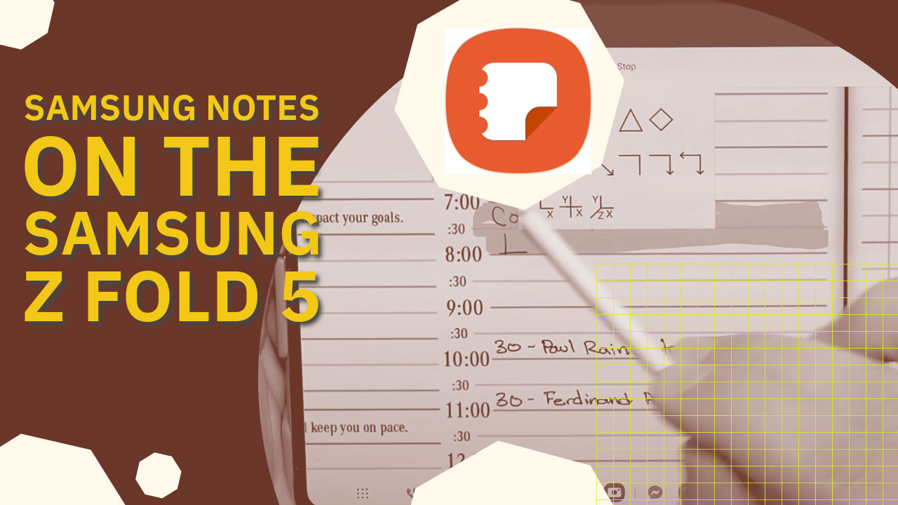 2026 Digital Planning with Samsung Notes & Galaxy Fold