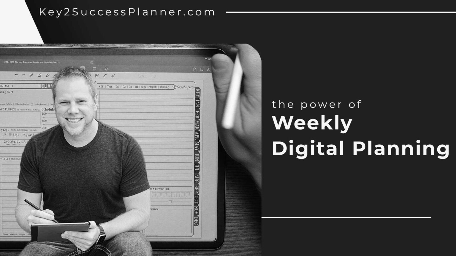Key2Success Digital Planner: Weekly View & Tile Optimization