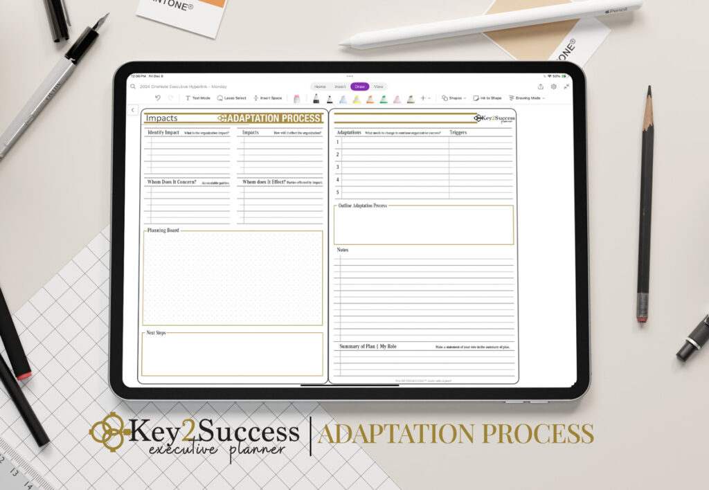 2024 OneNote Business Digital Planner