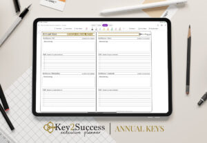 Key2Success Digital Planner Editions for 2026 & 2027