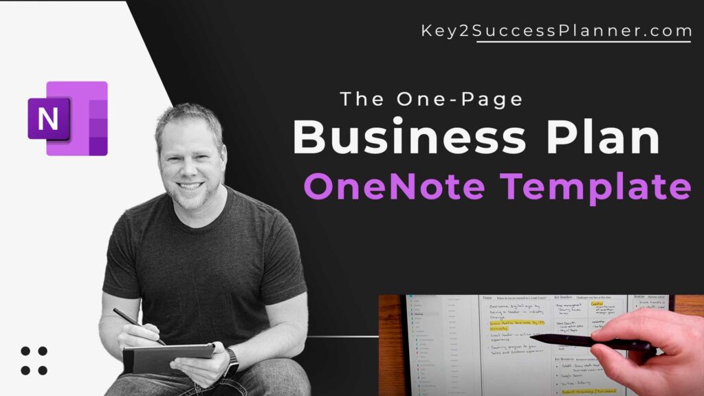 2026 Business Plan Template: Key2Success for OneNote