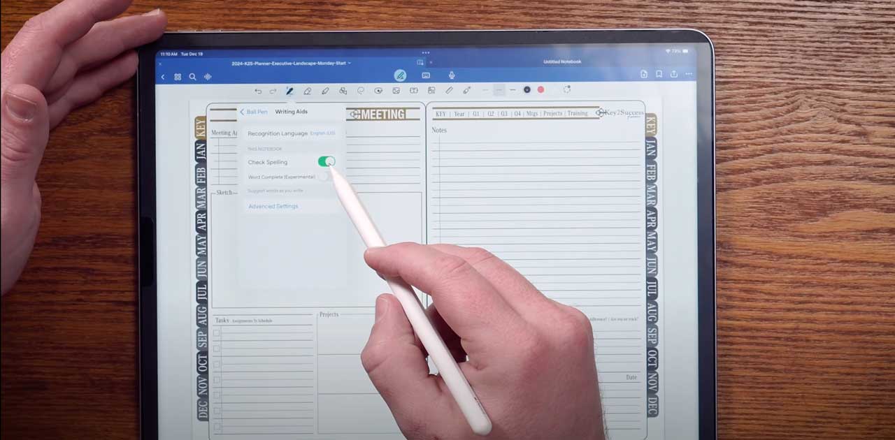 GoodNotes 6: Spell Check Handwriting for 2026 Planning