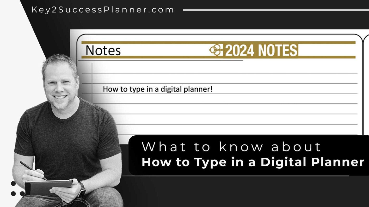 How to Type in Your 2026 Digital Planner: Key2Success Guide