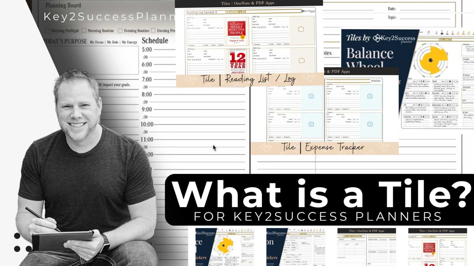 2026 Digital Tiles: Enhance Your Key2Success Planner