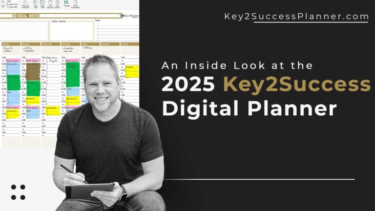 2026 Digital Planner: Key2Success Sneak Peek with Ideal Week