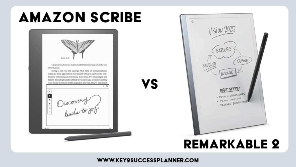Amazon Scribe vs ReMarkable 2: Which one is best for you?