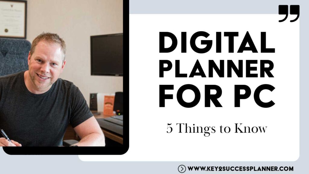 Digital Planner for PC: 5 Things to Know – Branden Bodendorfer ...