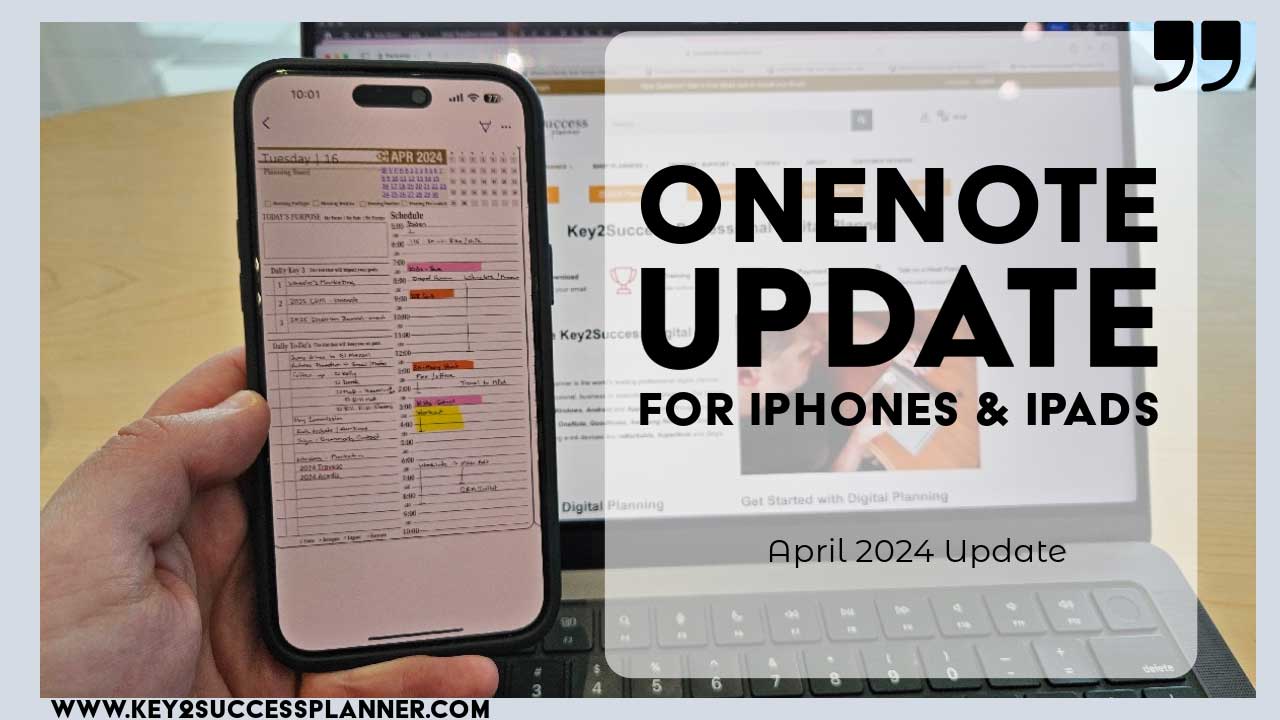 New OneNote Update for iPhones and iPads