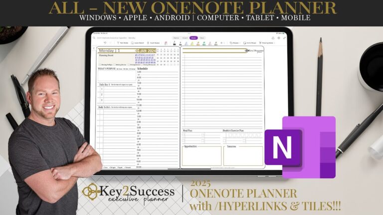 OneNote for Digital Planning Tips + 4 Incredible Planners
