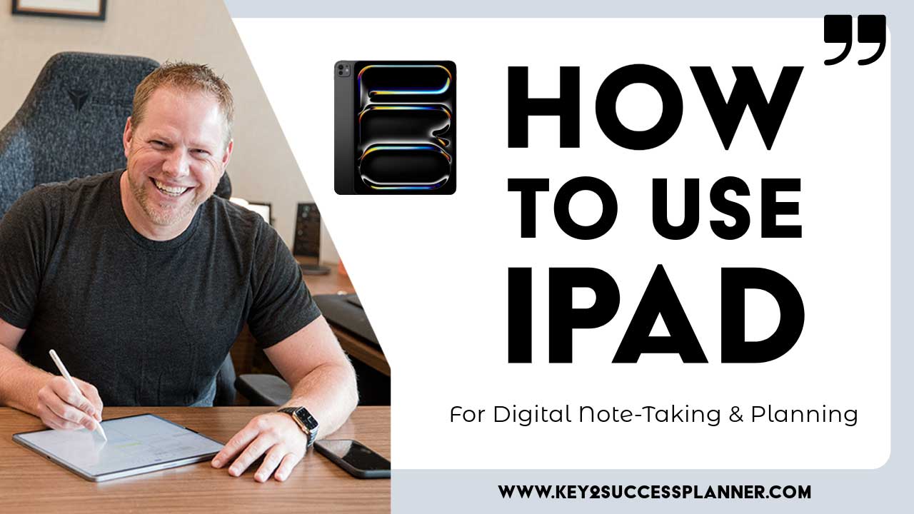 How to Use iPad for Digital Note-Taking & Planning 2024