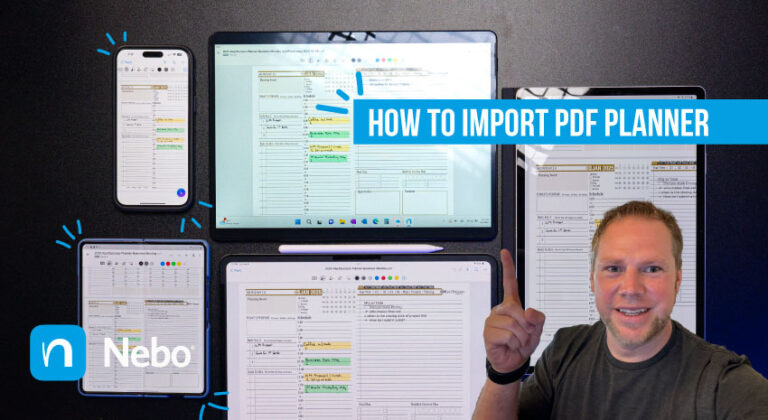 Import PDFs to Nebo: Easy Guide for Better Note-Taking
