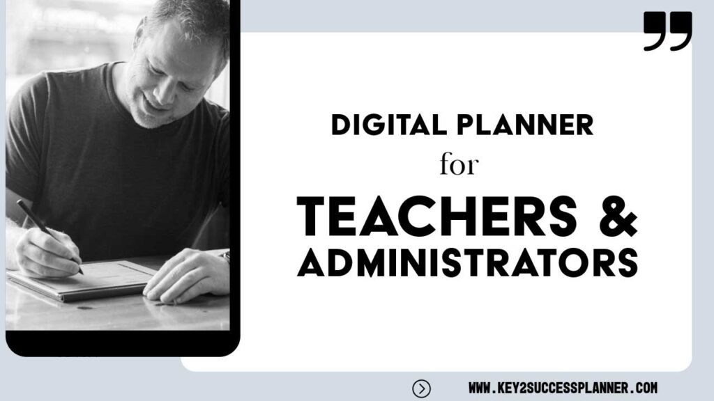 Best Digital Planner for Teachers and Administrators 2025