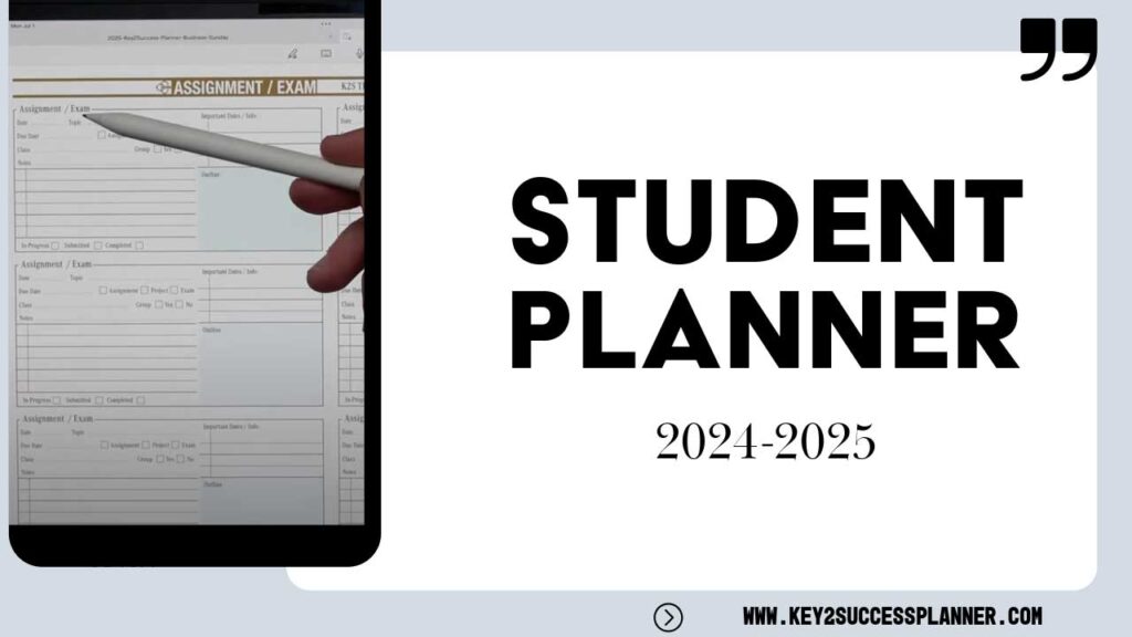 Incredible 2024-2025 Student Planner Now Available