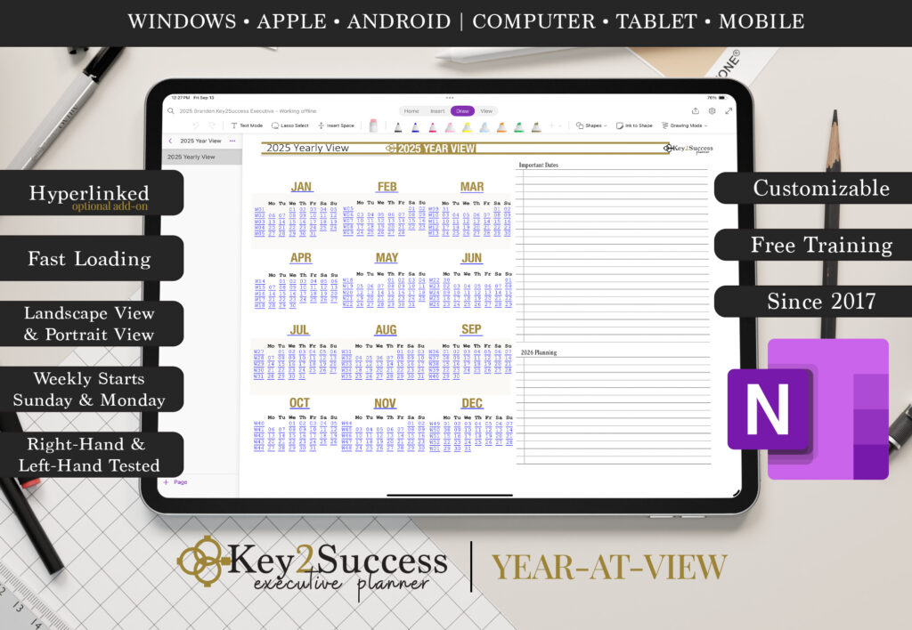 2026 OneNote Planner: Your Key to Productivity