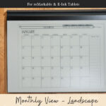 2025 reMarkable Business Digital Planner