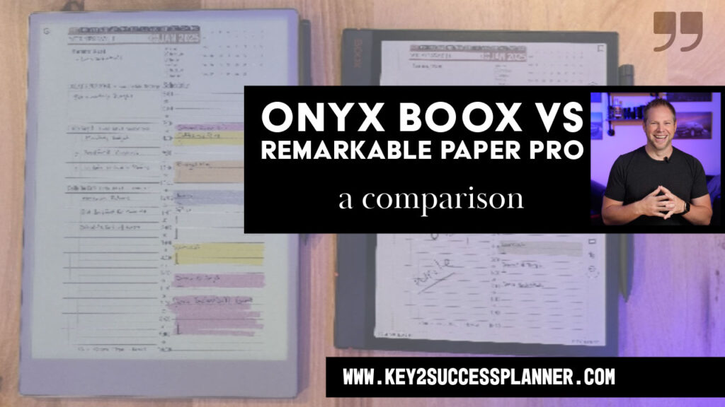2026 Digital Planning: Onyx Boox vs. reMarkable