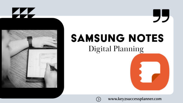 Best Samsung Notes Digital Planner Recommendations